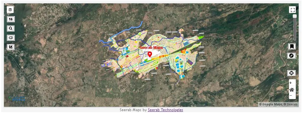 Bahria Enclave Map • Seerab