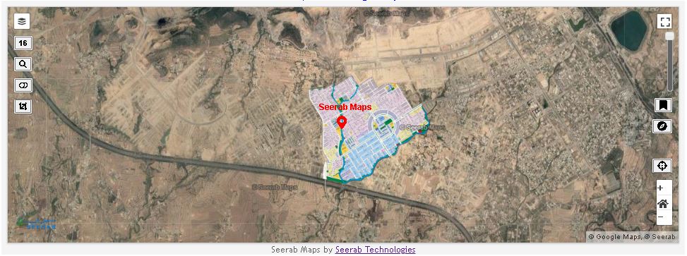 B-17 Block E Map • Seerab