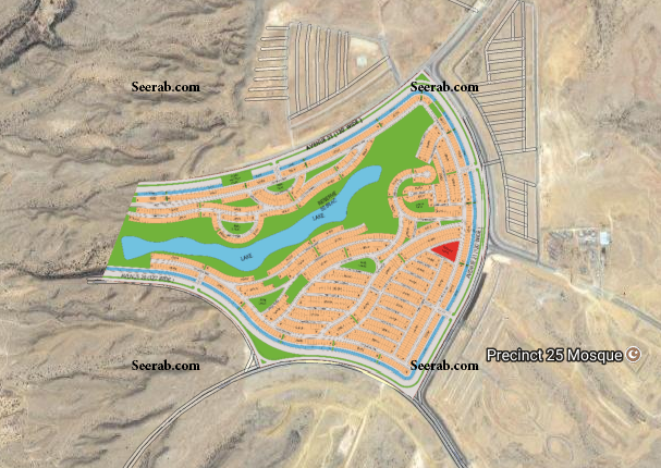 Bahria Town Karachi Precinct 27 Map - Bahria Town Karachi - Seerab