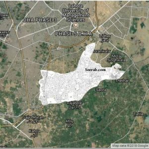 Dha Lahore Map Phase 9 Prism • Seerab
