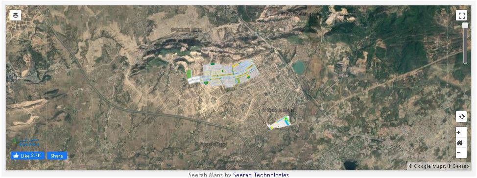 Faisal Margalla City Map • Seerab