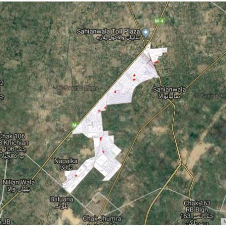 FDA City Faisalabad Map • Seerab