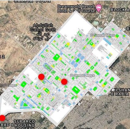 Gulshan e Maymar Map • Seerab