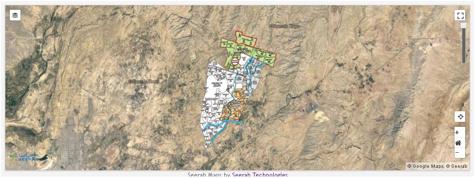 Bahria Town Karachi Map - Location Map